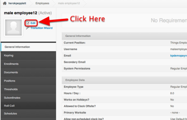 How to Edit Employee Details? – PayrollHero Support