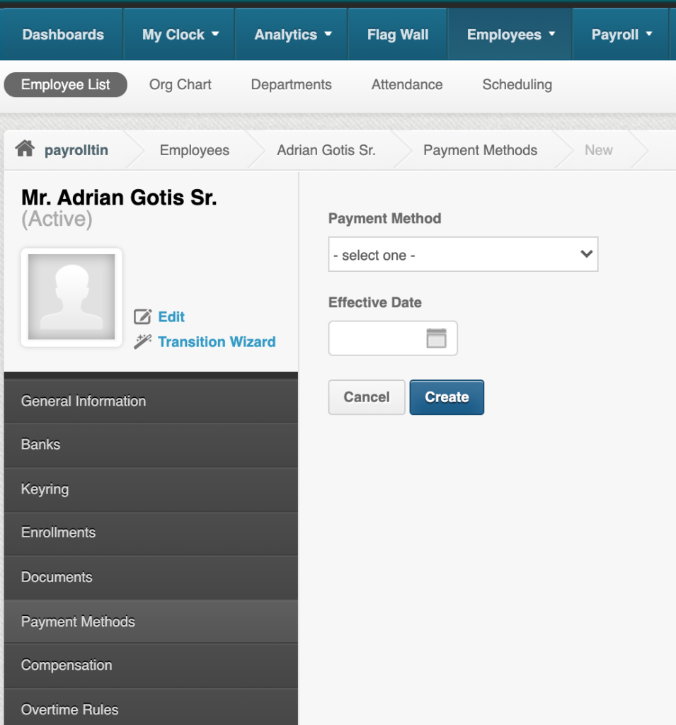 Payment Methods – PayrollHero Support