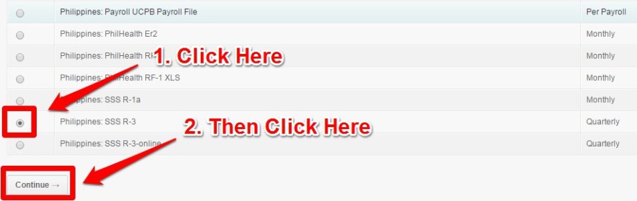 How to Generate the SSS R-3 Form? – PayrollHero Support