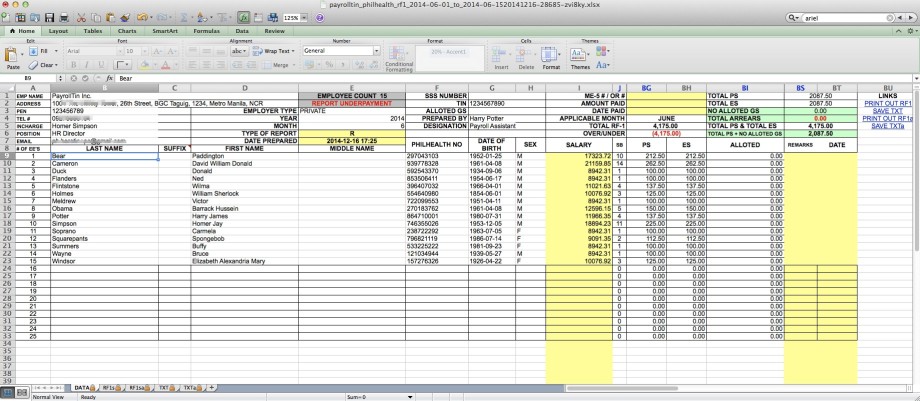 Philippine Payroll Guide: Generating Bank Files and Government Reports ...
