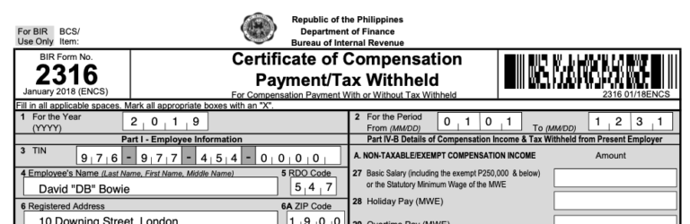 Release Note: Name format fixed for the BIR 2316 Report – PayrollHero ...