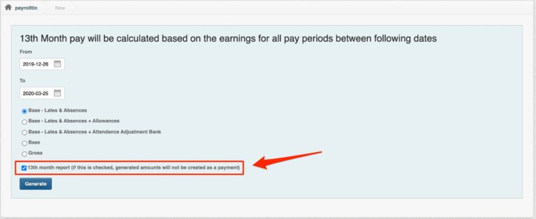 How to Generate the 13th Month Payment Report – PayrollHero Support